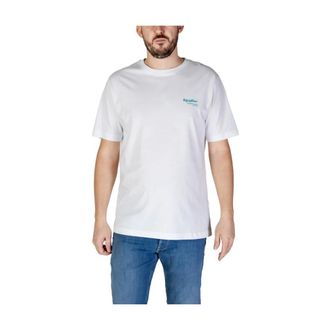 RefrigiWear Homme, Tops, Blanc, Taille: XL Je9101T27100 T-Shirt &agrave; Manches Courtes