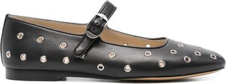 Le Monde Beryl Ballerinas mit Ösen - Schwarz