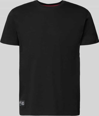 Alpha Industries T-Shirt mit Label-Patch