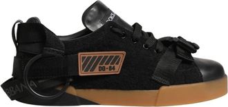 Dolce & Gabbana Homme, Chaussures, Noir, Taille: 42 EU Baskets Basses