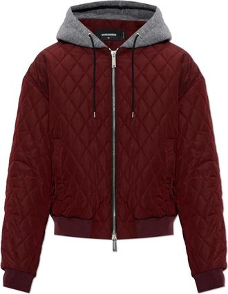 Dsquared2 Homme, Vestes, Rouge, Taille: S Bomber Jacket