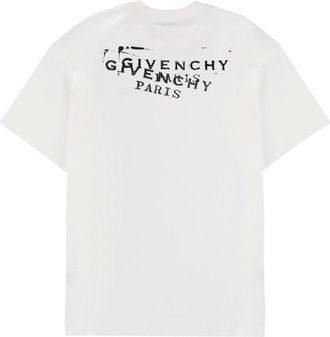 Givenchy Logo Print T-Shirt - White