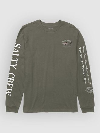Salty Crew Bruce Longsleeve T-Shirt dusty olive