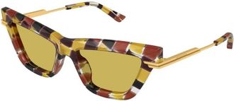 Bottega Veneta Cat-Eye Sonnenbrille - - Accessories - unisex - Mehrfarbig - 54 MM