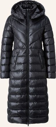 Rich & Royal Steppmantel Mit Abnehmbarer Kapuze blau