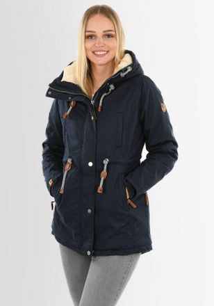 Navahoo Winterjacke Ireliaa mit warmen Teddyfell