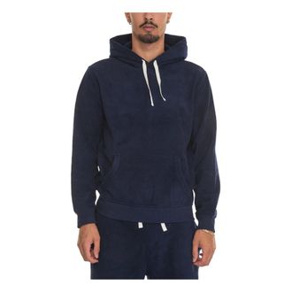 Polo Ralph Lauren Homme, Sweatshirts et sweats à capuche, Bleu, Taille: S SweaT-shirt à capuche en polaire