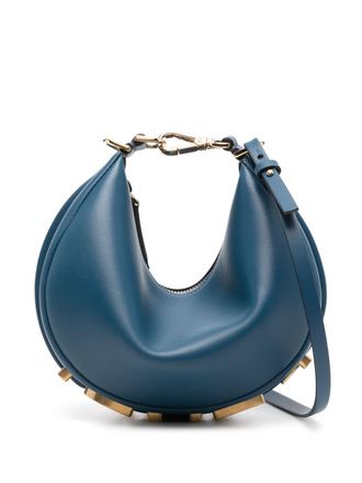 Fendi mini sac port&eacute; &eacute;paule Fendigraphy - Bleu