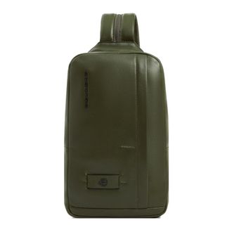 Piquadro Sac bandouli&egrave;re Russel pour iPad - Homme - Sacs - Vert - Taille: ONE Size