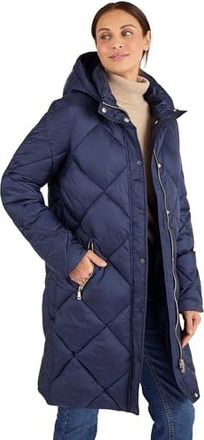 Damart Maxi-doudoune brillante Thermolactyl Femme Bleu Taille 38/40