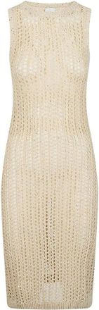 Eleventy Femme, Robes, Beige, Taille: 42 FR Knit Dress