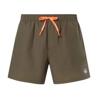 North Sails Gr&uuml;ne Beachvolleyball-Shorts - - Swimwear - Herren - Gr&uuml;n - S