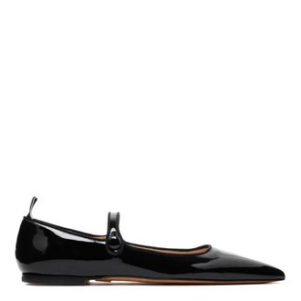 Thom Browne Schwarze spitze Ballerinas - - Shoes - Damen - Schwarzk - 36 EU