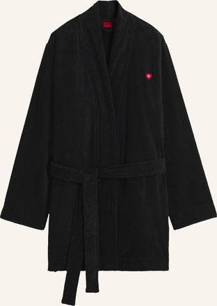 HUGO BOSS Hugo Morgenmantel Terry Gown schwarz