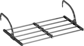 Generico Bettregal f&uuml;r Schlafzimmer, zusammenklappbar, ausziehbares Bett-Tablett, f&uuml;r Balkon, Universit&auml;t, Schlafzimmer, Studenten, Moseskorb, Windeln, Buch, T