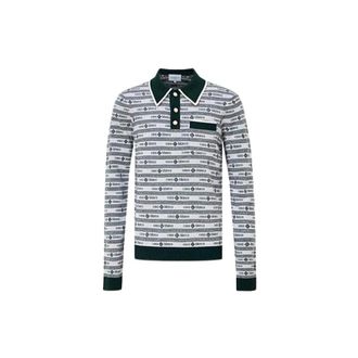Casablanca Polo - - Tops - Herren - Wei&szlig; - L