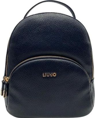 Liu Jo Femme, Sacs, Noir, Taille: ONE Size Sac à Dos Pratique et Élégant avec Fermeture Éclair