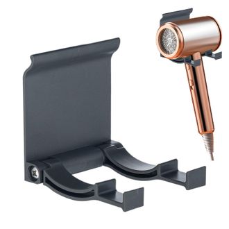 Generic Haartrocknerhalter F&uuml;r Die Wand - Klappbarer Friseurzubeh&ouml;r Haken,Haarwerkzeug Wandorganizer,F&uuml;r Frauen Damen Zuhause Salon Badezimmer Schlafzimmer Wo