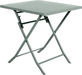 Hesperide Quadratischer klappbarer Gartentisch Greensboro Olivgrün - 2 Plätze - Olivengrün