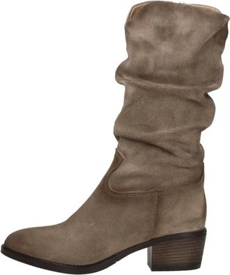 Aqa Aqa, Femme, Chaussures, Beige, Taille: 39 EU Kuit Laarzen