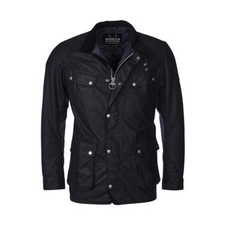 Barbour Duke Waxed Jacket - - Jackets - Herren - Blau - M