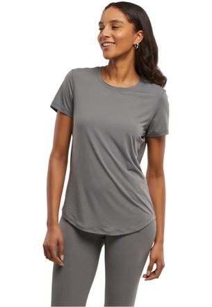 Urban Classics Ladies Sports Tee Ladies Sports Tee Senior Grey, XL