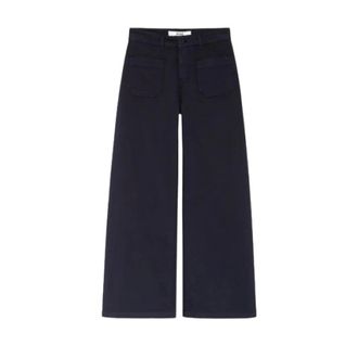 Five Jeans Five Jeans, Femme, Pantalons, Bleu, Taille: W25 Wide Pantalons