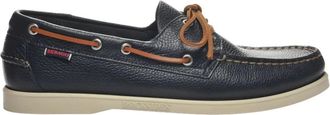 Sebago Homme, Chaussures, Bleu, Taille: 42 EU Portland Martellato