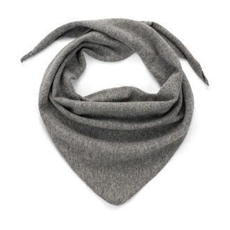 Extreme Cashmere Foulard Bandana Triangulaire - Femme - Accessoires - Gris - Taille: ONE Size