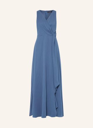 Vera Mont Abendkleid In Wickeloptik blau