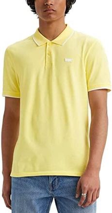 Levi's Polo Slim Housemark pour Homme, Quarter Tipping Lemonade, M