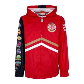 Mitchell & Ness Sweatshirt mit Rei&szlig;verschluss - - Sweatshirts & Hoodies - Herren - Rot - M
