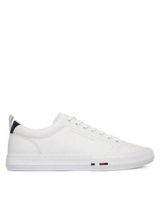 Tommy Hilfiger Sneakers Harlem Street Lth FM0FM05708 Wei&szlig;