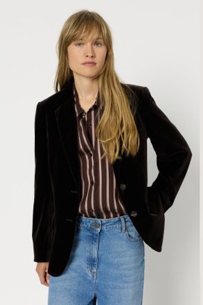 Gerard Darel Chemise fluide ray&eacute;e - AVAE - Marron