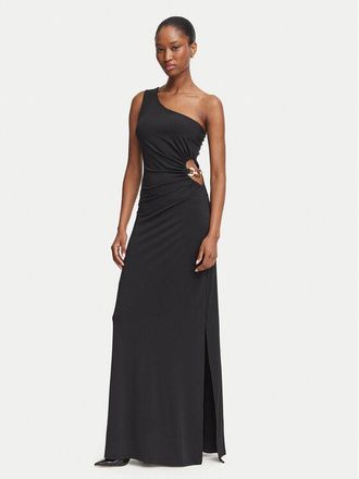 Guess Abendkleid W6BK09 K6012 Schwarz Slim Fit