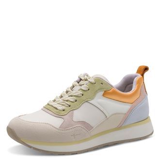 Tamaris Damen Sneaker Low, beige, 40 EU