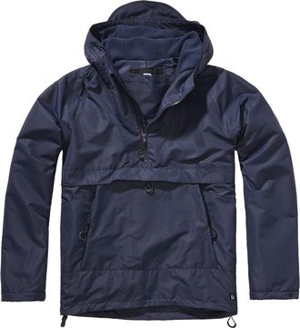 Brandit Stephen Windbreaker warmes Fleece-Innenfutter navy Gr. 5XL