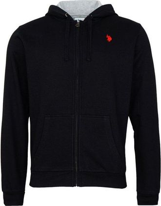 U.S.Polo Association Sweatjacke Jacke Basic Sweatjacke mit Kapuze (1-tlg)
