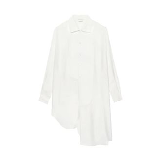 J.W.Anderson Tuxedo Drape Kleid - - Blouses & Shirts - Damen - Wei&szlig; - 2XS