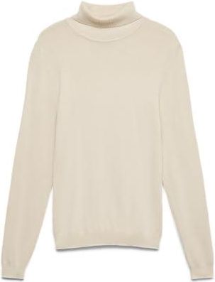 Vero Moda Vero Moda Pull Femme Col Roulé, Bouleau, XL