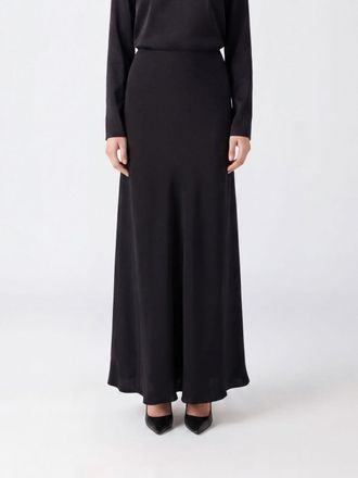 Fabiana Filippi Midi-Bleistiftrock aus Satin mit hoher Taille