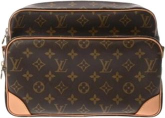 Louis Vuitton unisex, Pre-owned, Brun, Taille: ONE Size Sac bandoulière vintage en toile Pre-owned