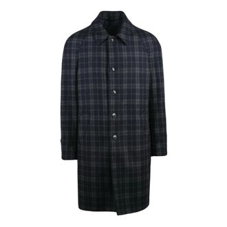 Luigi Bianchi Mantova Homme, Manteaux, Bleu, Taille: S Cappotto