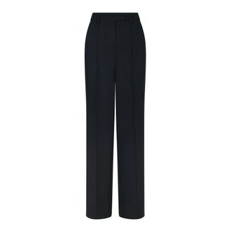 Neo Noir Klassische Navy Hose mit B&uuml;gelfalten - - Trousers - Damen - Blau - M