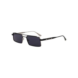 Calvin Klein Rechteckige Metallsonnenbrille - - Accessories - unisex - Schwarzk - ONE SIZE