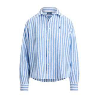 Polo Ralph Lauren Femme, Blouses et Chemises, Multicolore, Taille: 36 FR Polo Ralph Lauren Chemises White