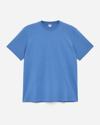 Arket T-Shirt Mit Normaler Passform 170 GSM -Blau