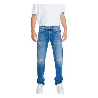 Replay Homme, Jeans, Bleu, Taille: W38 L34 Jeans Homme Collection Automne/Hiver