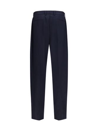 Dolce & Gabbana Mens Flannel Pants Blu Scurissimo 1 Trousers