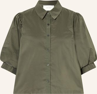 Neo Noir Neo Noir Hemdbluse Etta gruen